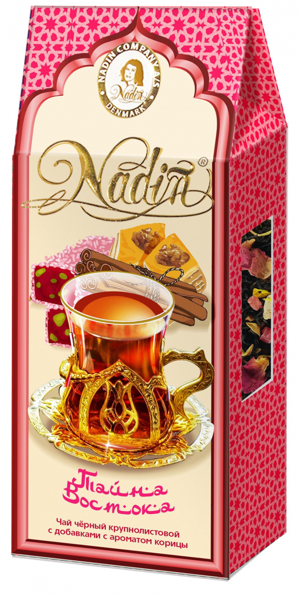 Купить Чай Nadin Восток Тайна Востока 50 гр черный картон (12) мелким ...